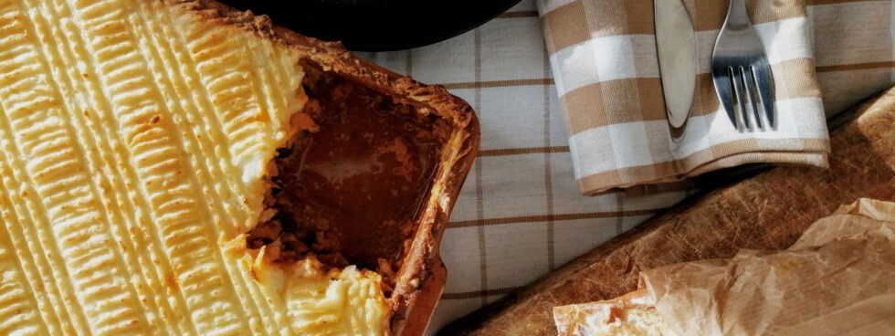 Spanish Seafood Pie (Super-easy, warming winter recipe)