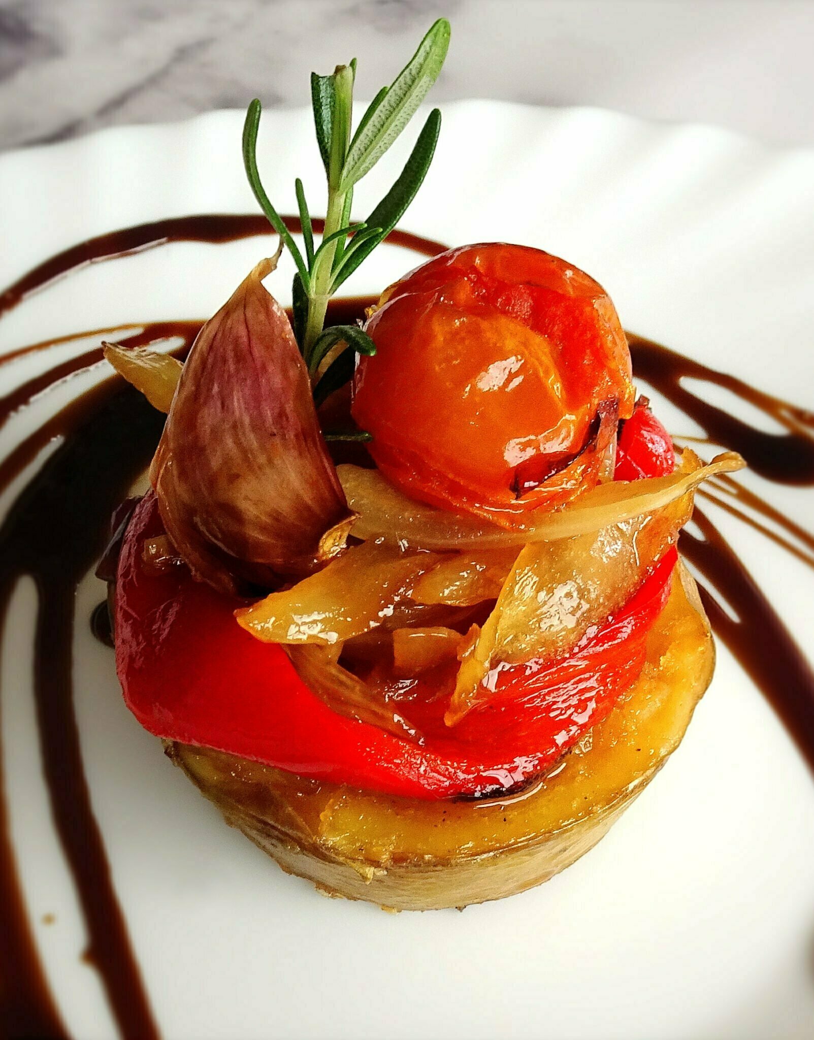 Vegan Roast Vegetable Stacks – Super Easy Tapas Ideas