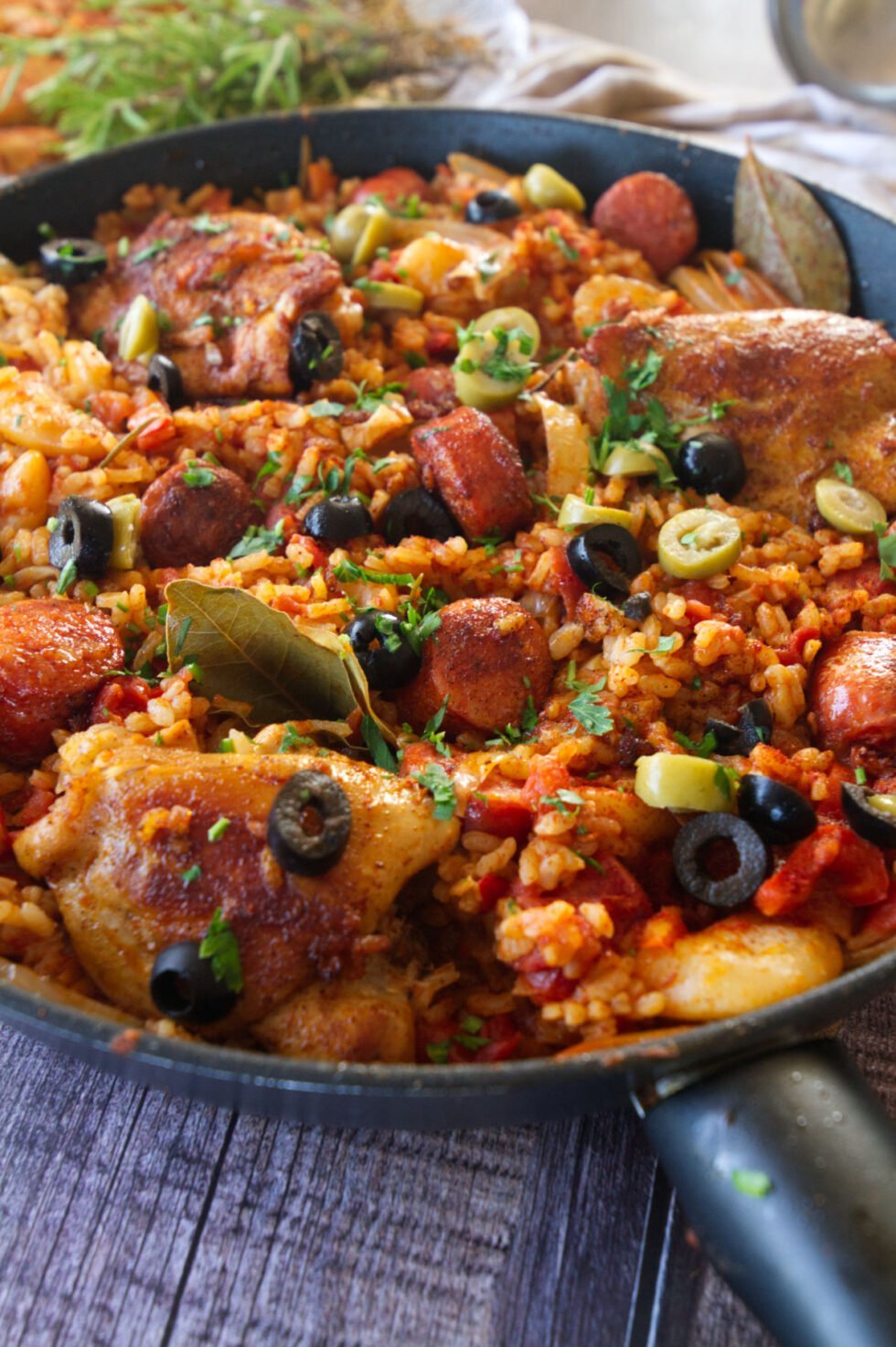 One Pan Spanish Chicken and Rice (Arroz con Pollo)